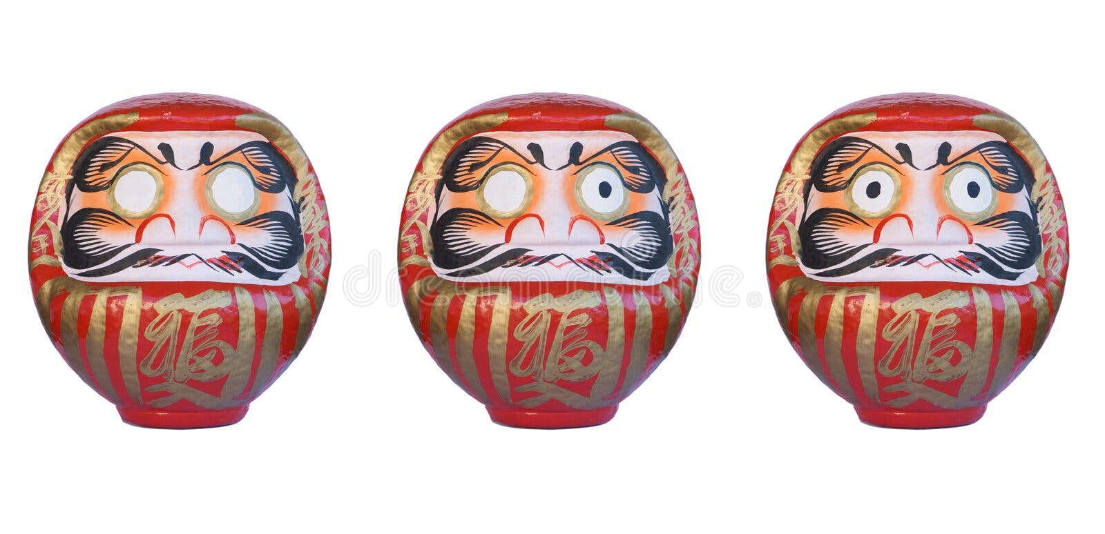 Japanese Wish Doll (Daruma) Stock Photo - Image of background ...