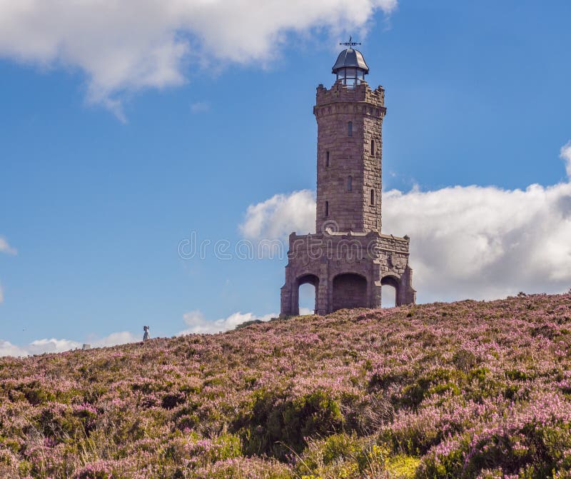 Darwen Tower Sunset stock photo. Image of hilltop, england - 23028886