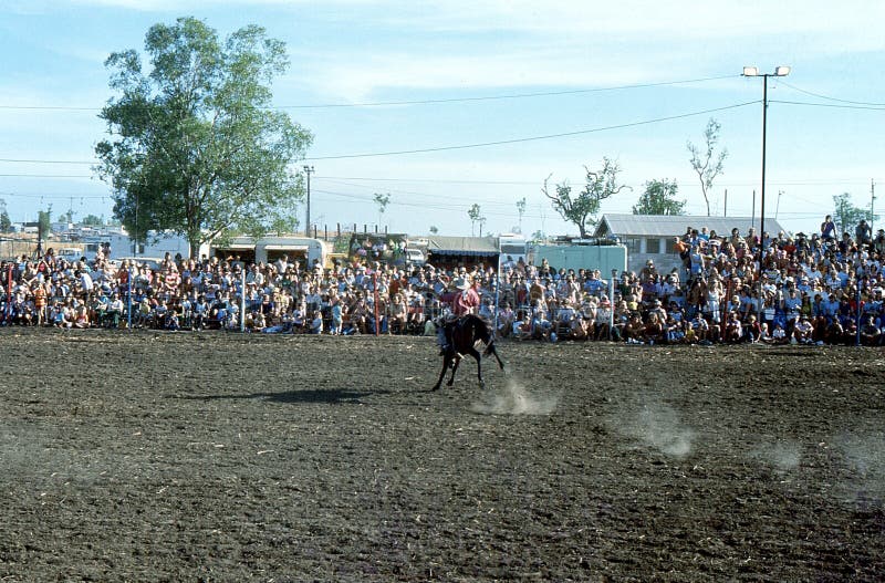 1976 Darwin, N T Australia Rodeo Foto de archivo editorial - Imagen de ...