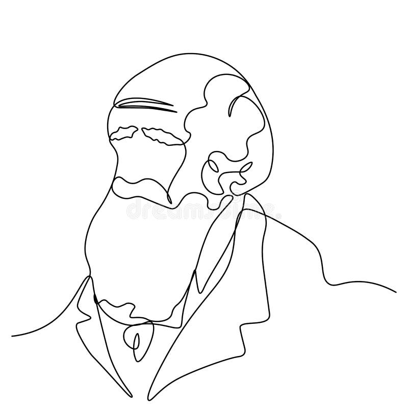 Darwin`s Day. International Day of Science and Humanism Stock Vector ...