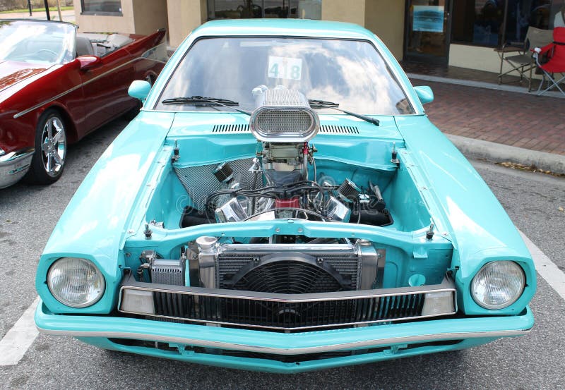 Alter Ford Pinto Wagen stockfoto. Bild von transport - 29905968