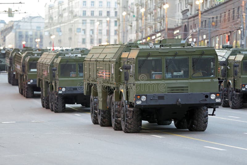 Das Bewegliche System Ballistischer Rakete Iskander Redaktionelles Bild ...