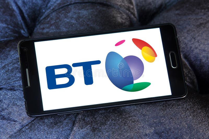 Das British Telecom Logo redaktionelles foto. Bild von marken - 89206971