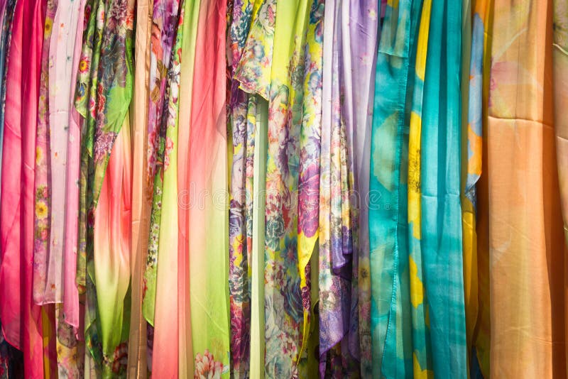 Das Bunte Gewebe Chinese-Dai-Leute Stockfoto - Bild von tour, reise ...