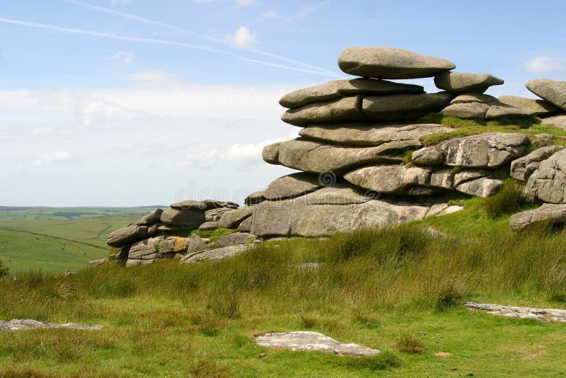 Das Cheesewring, Bodmin Verankern, Cornwall, Großbritannien Stockfoto ...