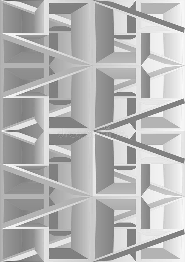 Das Design der Platten vektor abbildung. Illustration von steigung ...