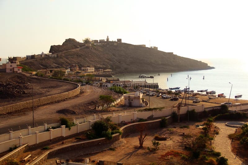 Das Golf von Aden im Jemen stockfoto. Bild von wasser - 48825086