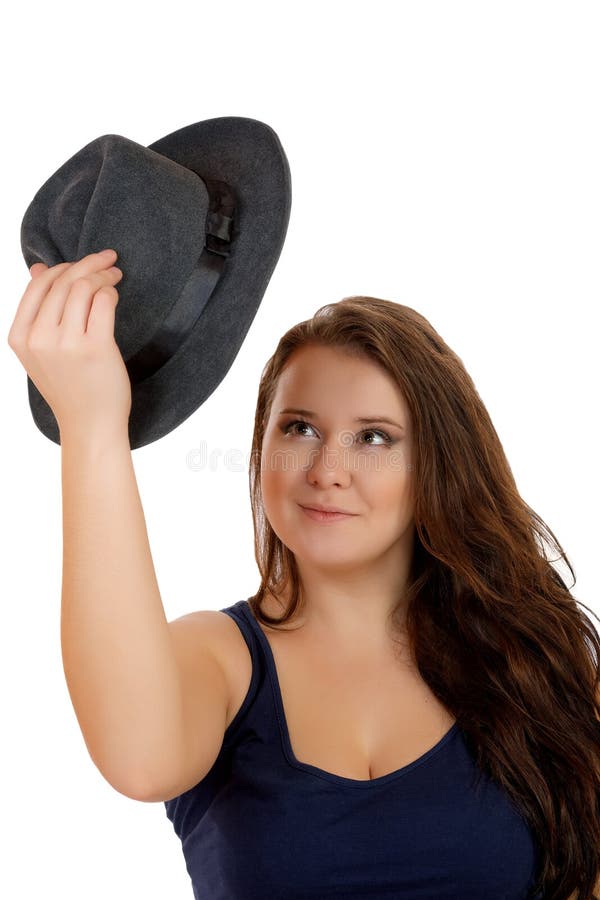 Das Lächelnde Pralle Mädchen Stockbild - Bild von frau, leute: 57860437