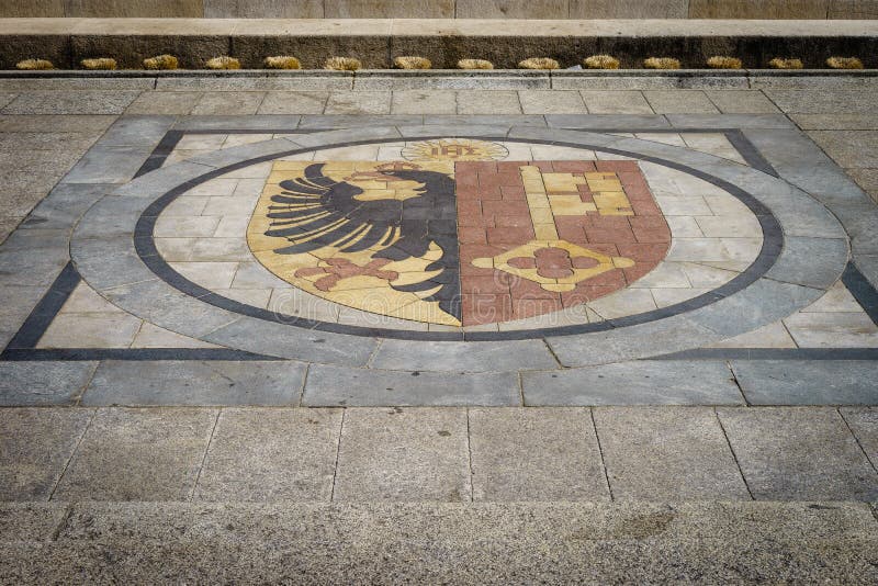 Genf-Wappen stockfoto. Bild von markierungsfahne, schweizer - 21060478