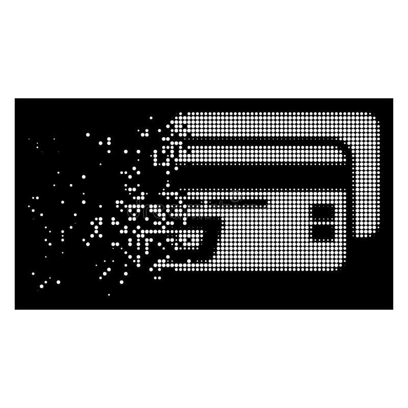 White Decomposed Dot Halftone Dash Bank Cards Icon Stock Vector ... White Decomposed Dot Halftone Dash Bank Cards Icon Stock Vector ...