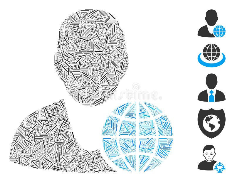 Global Manager stock illustration. Illustration of market - 676443