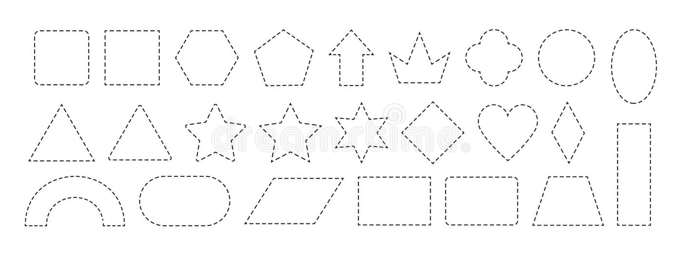 Dashed Outline Stock Illustrations – 9,561 Dashed Outline Stock ...