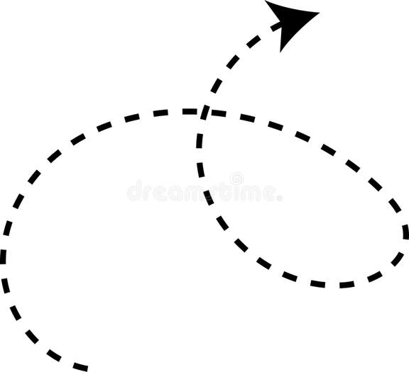 Dash Line Shapes. Dashed Outline Design of Border for Basic Geometric ...