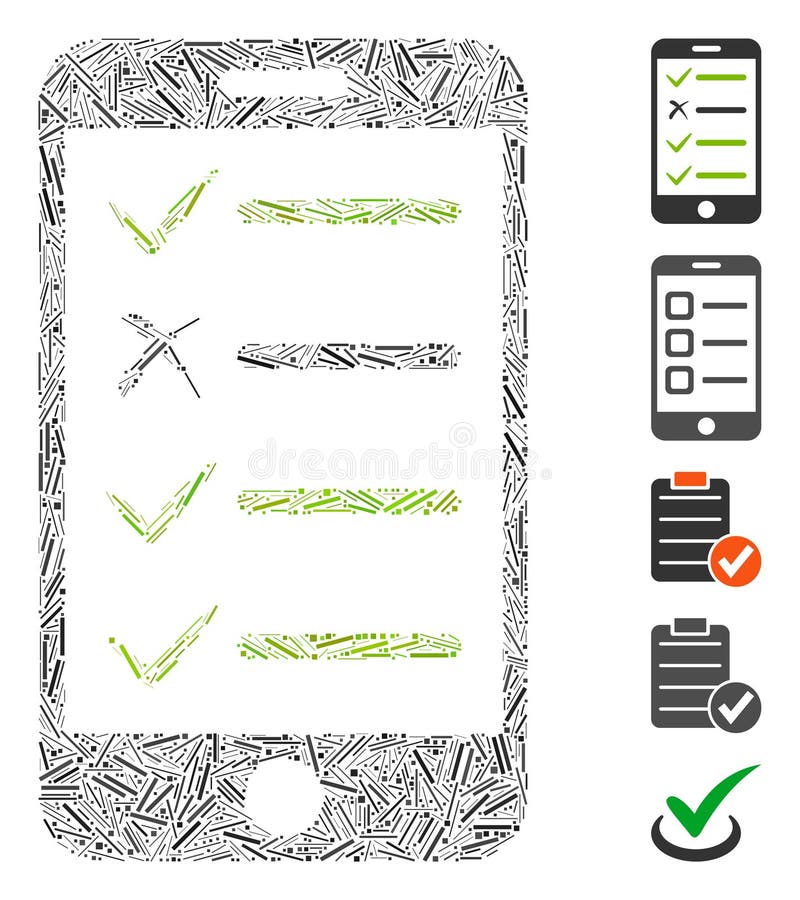 Mosaic Checklist Stock Illustrations – 590 Mosaic Checklist Stock ...
