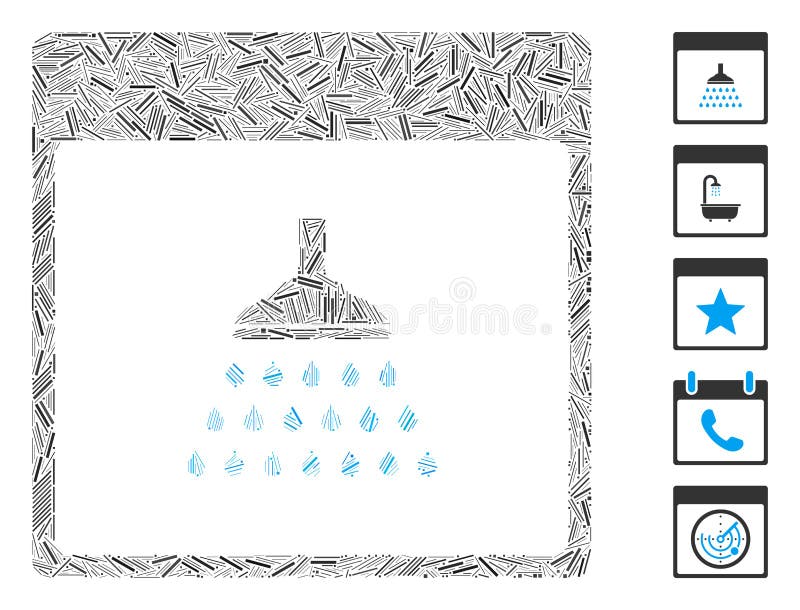 Calendar Shower Stock Illustrations – 1,284 Calendar Shower Stock ...