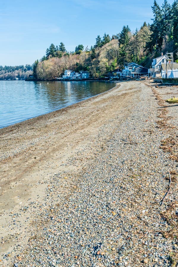 Dash Point View Homes 3 stock photo. Image of shoreline - 315922302