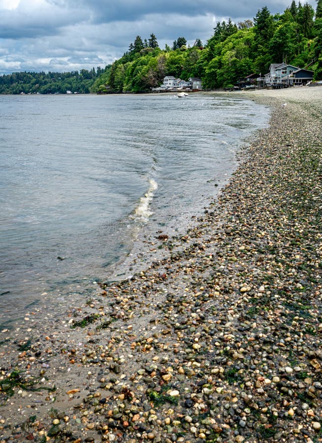 Dash Point Waterfront Homes 2 Stock Image - Image of point, travel ...