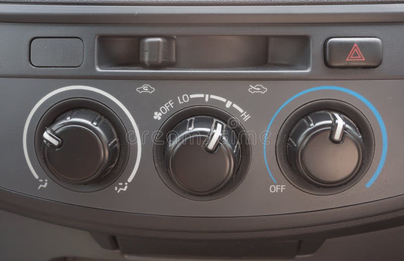 Dashboard air control stock image. Image of automobile - 75015209