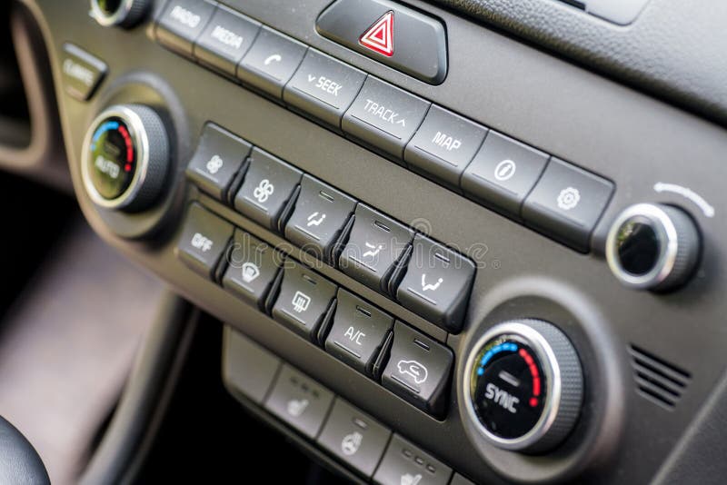 Dashboard, car interior stock photo. Image of chrome - 122577368