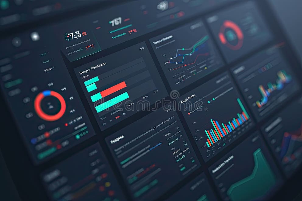 Dashboard Design for a Project Management Web Application Stock ...