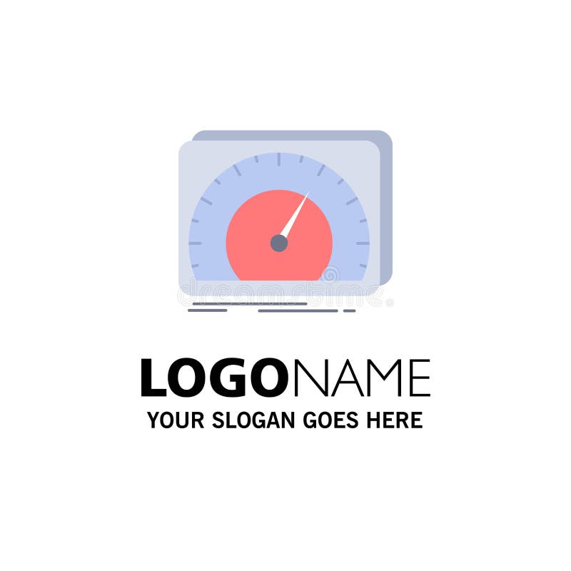 Dashboard, Device, Speed, Test, Internet Flat Color Icon Vector Stock ...
