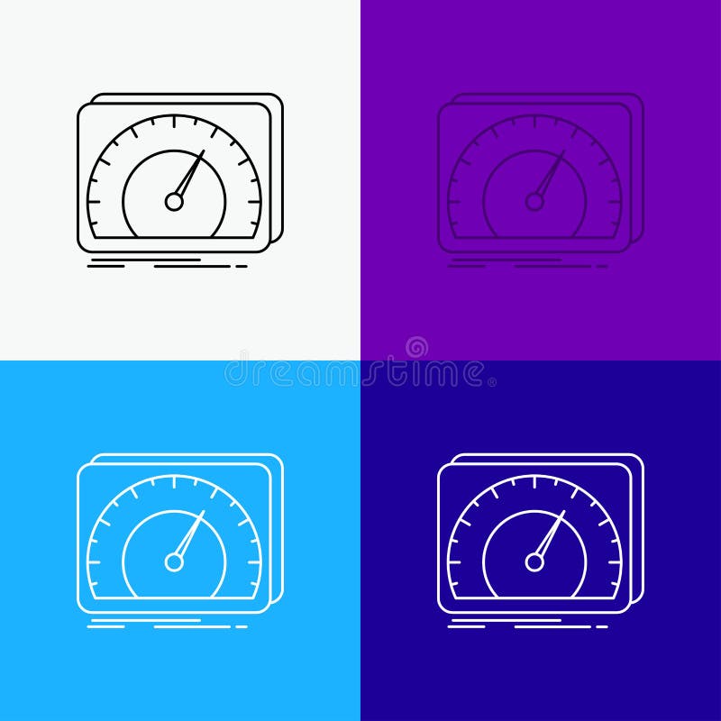 Internet Speed Test Template Stock Illustrations – 514 Internet Speed ...
