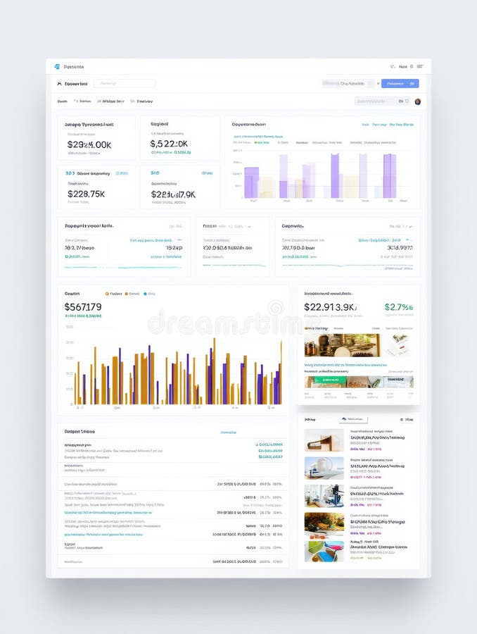 555 Data Visualization Dashboard Displaying Analytics Trends Performance Metrics Business ...