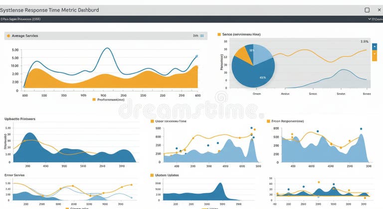 Dashboard Displaying Various Performance Metrics And Data Visualizations Includes Stock