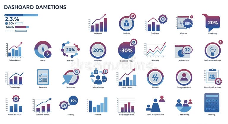 Various Data Visualization Icons Stock Illustrations – 3,179 Various ...