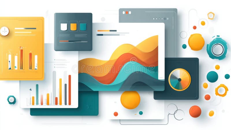 Modern Dashboard Displaying Oil Analytics with Clean UI Design and ...
