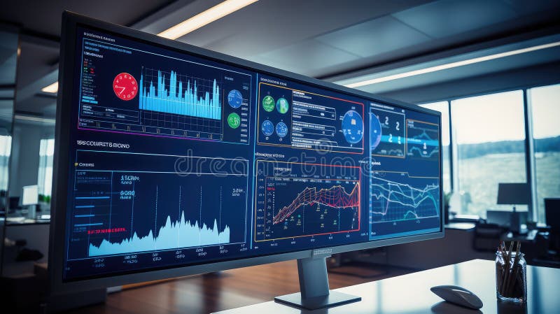 Dashboard Healthcare Data Analytics Stock Illustration - Illustration ...