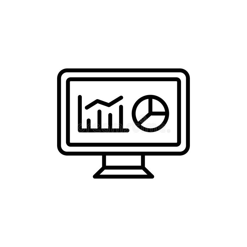 Dashboard Icon Perfect for Analytics Tools Stock Vector - Illustration ...