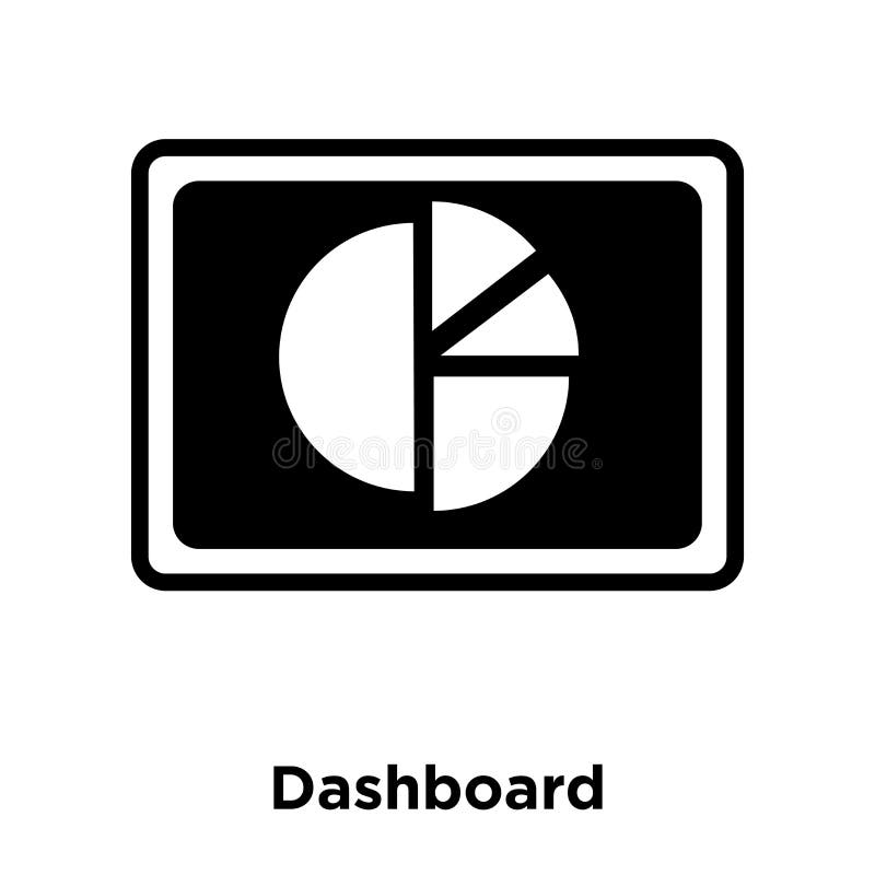 Dashboard Concept Vector Linear Icon Isolated on Transparent Background ...