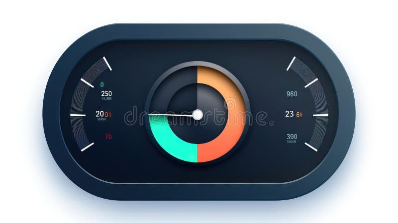 A Dashboard Icon Representing the Visualization of Data for Easy ...