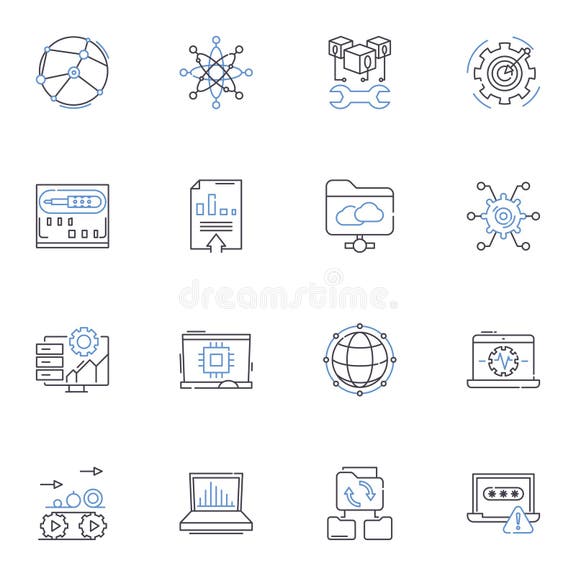 Dashboard Icons Line Icons Collection. Navigation, Settings, Analytics ...