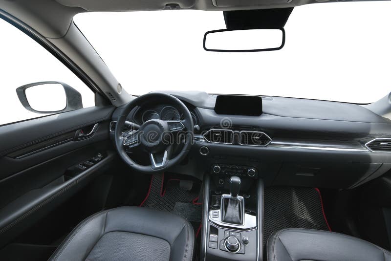 Dashboard inside the car. stock image. Image of automobile - 101210935
