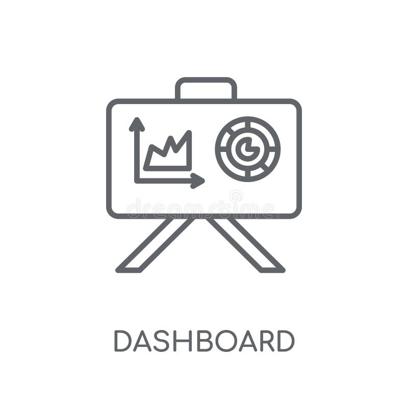 Dashboard Icon. Trendy Dashboard Logo Concept on White Background from ...