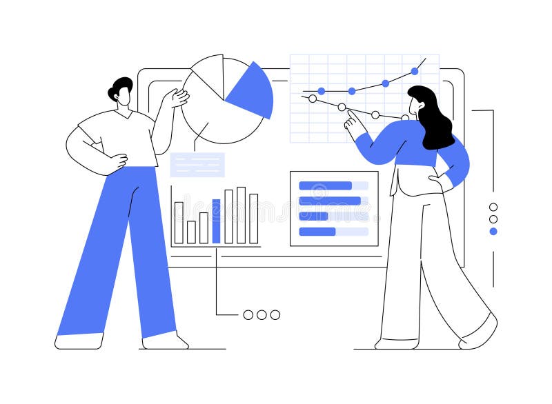 Dashboard Service Abstract Concept Vector Illustration. Stock Vector ...