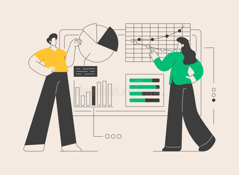 Dashboard Service Abstract Concept Vector Illustration. Stock Vector ...