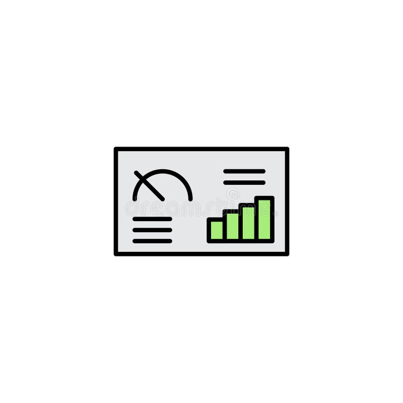 Admin Dashboard Icon Symbol on White Background Stock Vector ...