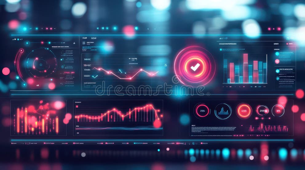 Comprehensive Dashboards Visualizing Data Trends and Patterns with Interactive Charts Graphs for ...