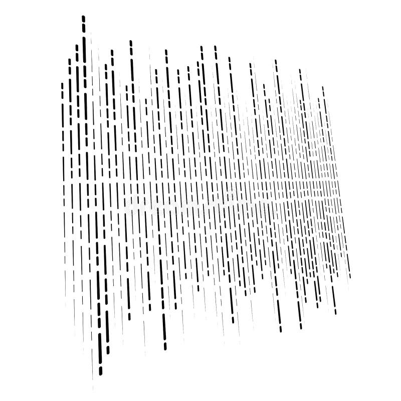 Dashed Dynamic Lines, Stripes Pattern. Random, Irregular Intermittent ...