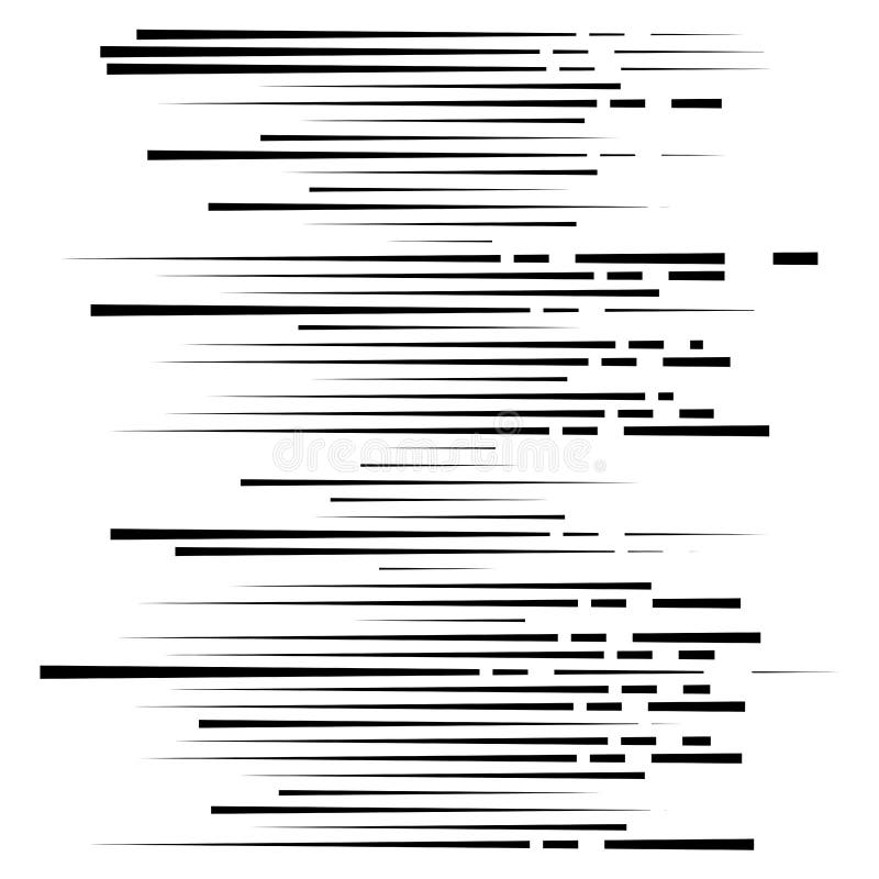 Dashed Irregular Lines. Segment Horizontal Stripes / Lines Stock Vector ...