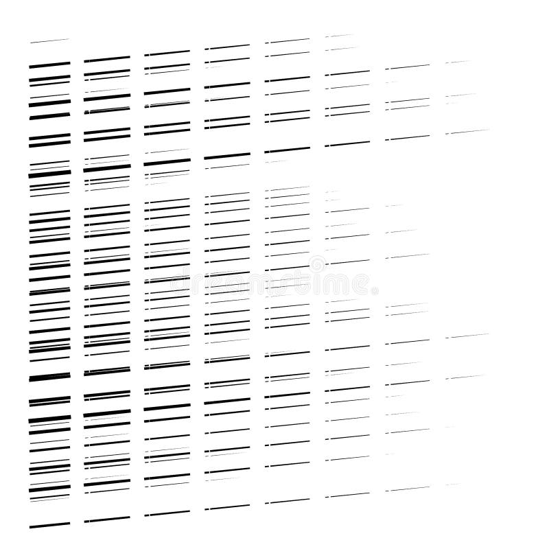 Dashed Irregular Lines. Segment Horizontal Stripes / Lines Stock Vector ...