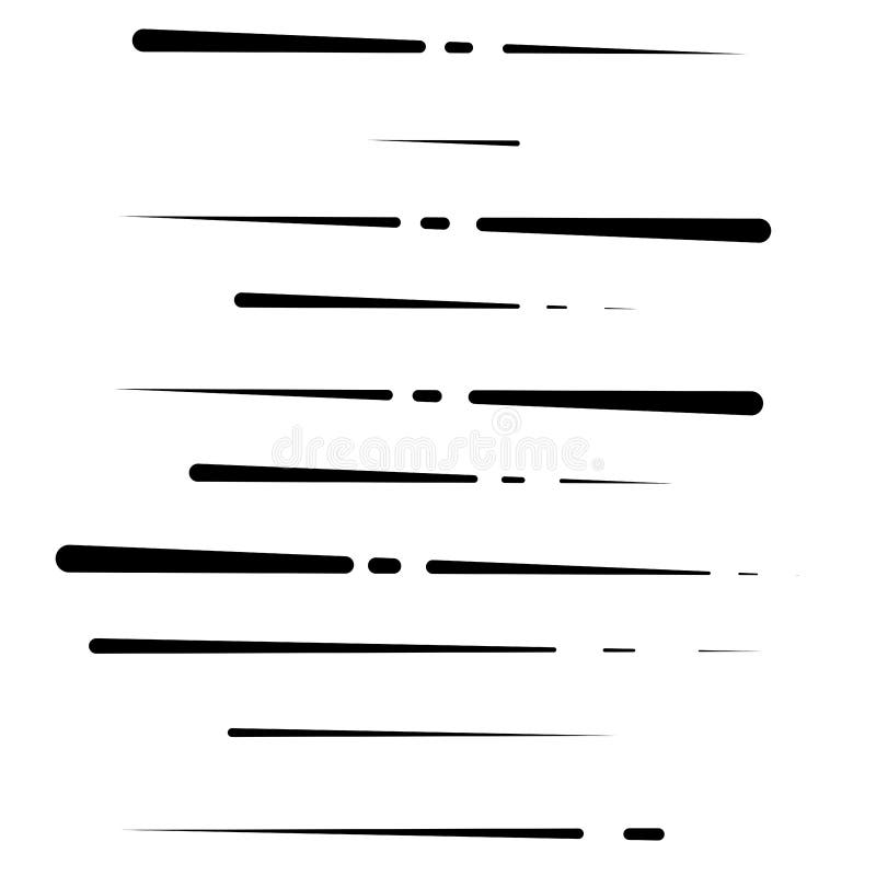 Dashed Irregular Lines. Segment Horizontal Stripes / Lines Stock Vector ...