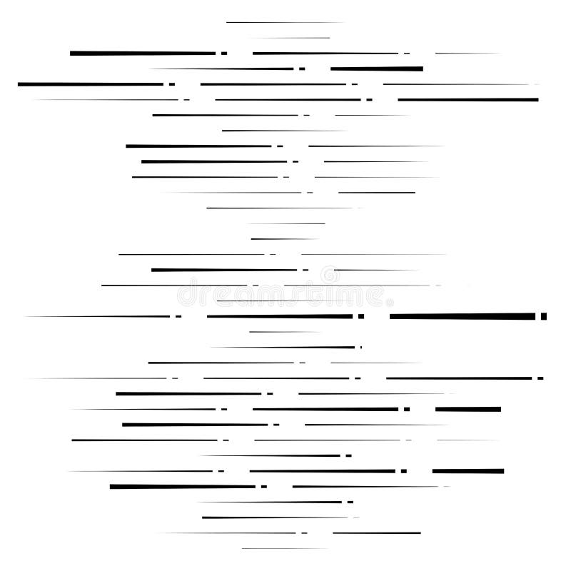 Dashed Irregular Lines. Segment Horizontal Stripes / Lines Stock Vector ...
