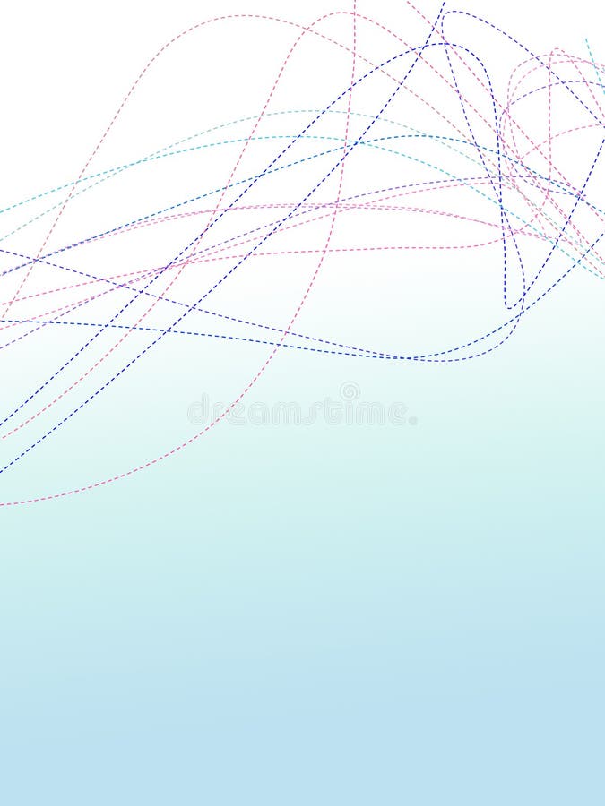 Dashed Line Multi Colored Spectrum Abstract Background Stock ...