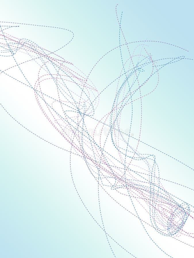 Dashed Line Multi Colored Spectrum Abstract Background Stock ...