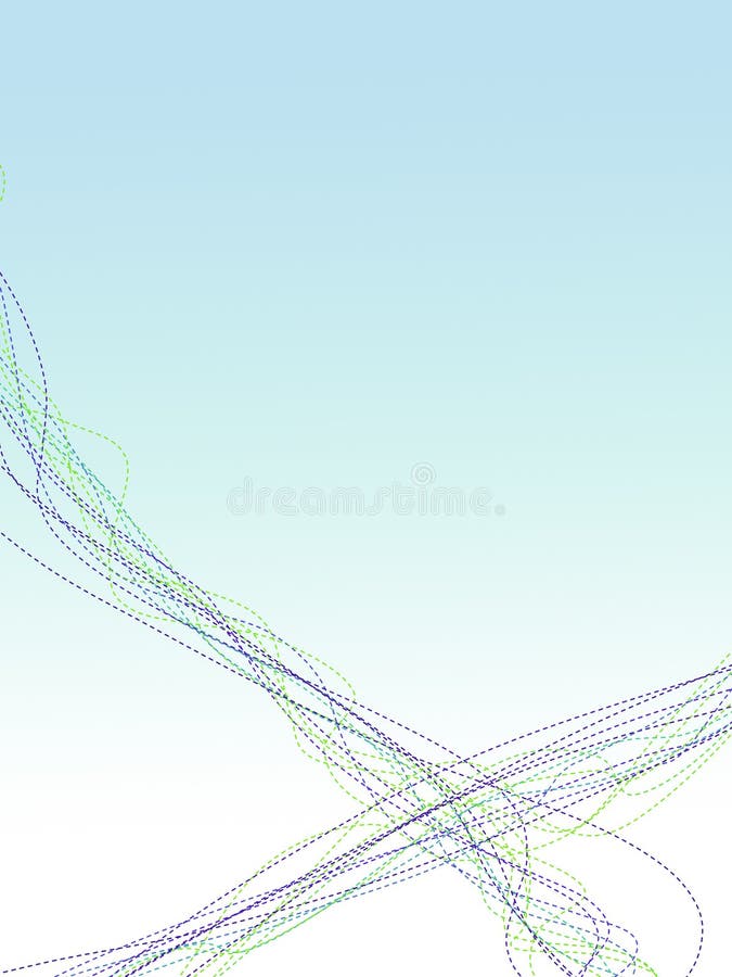 Dashed Line Multi Colored Spectrum Abstract Background Stock ...