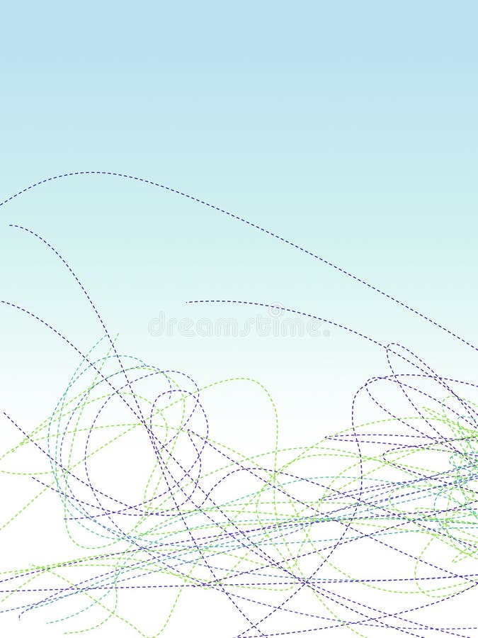 Dashed Line Multi Colored Spectrum Abstract Background Stock ...